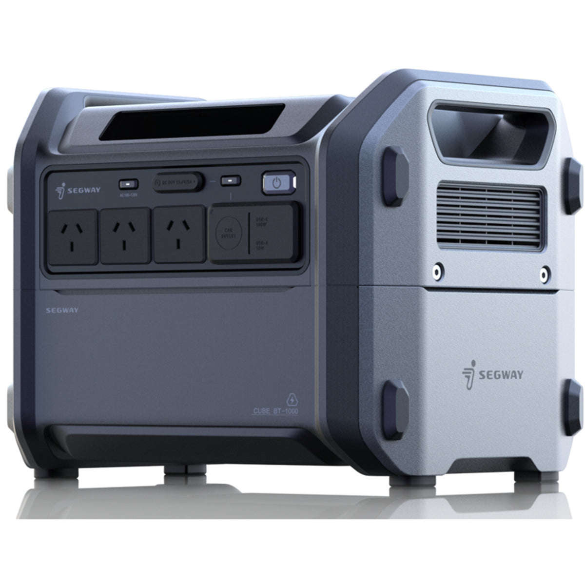 Segway Cube 1000 Power Station Capacity 1024WH, 3 X AC Output 2200w ...