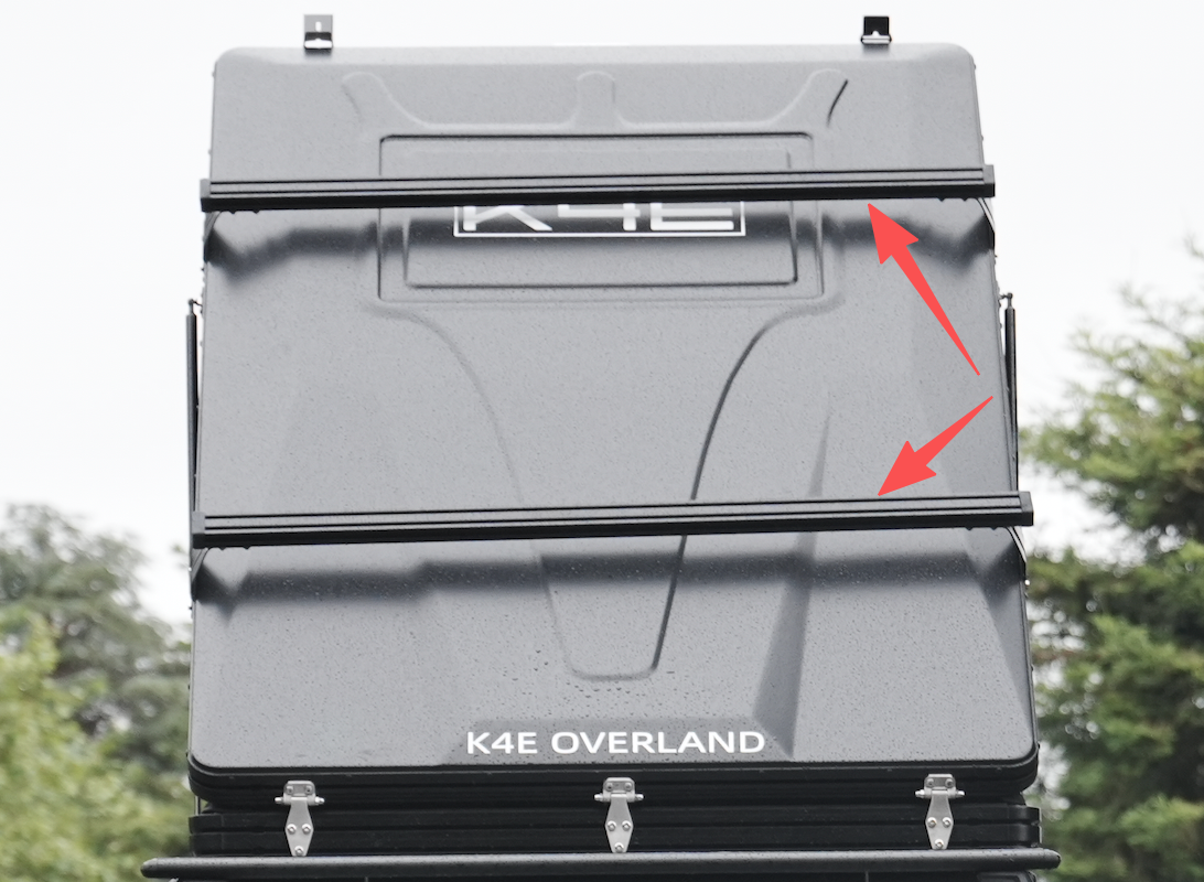 Peak Summit Roof Racks Tent mounted racks | Kiwi 4WD Explore